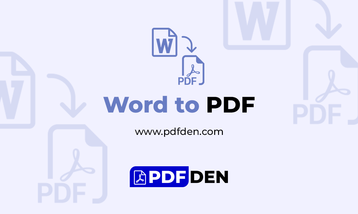 Word to PDF Converter | Convert your Word File to PDFs